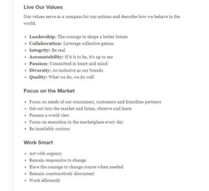 Company Mission, Vision, Values - How to Present Them?